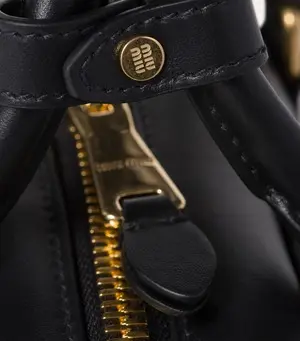 Miu Miu Arcadie Top Handle Bag - Black