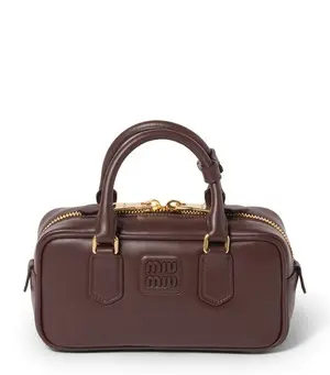 Miu Miu Arcadie Top Handle Bag - Brown