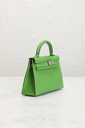 Hermès Epsom Kelly 20 Handbag - Vert Yucca