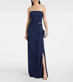 Simkhai Emma Draped Corset Gown