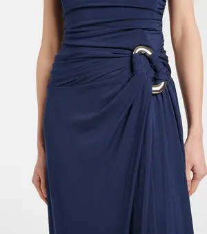Simkhai Emma Draped Corset Gown