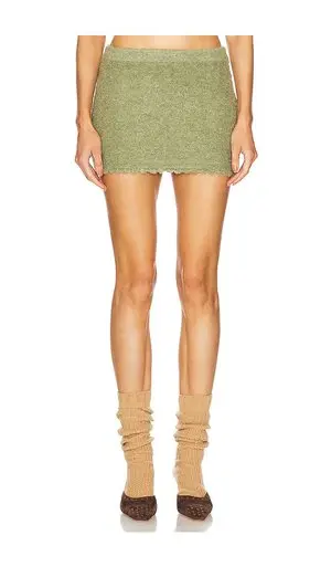 GUIZIO Palmyra Knit Mini Skirt