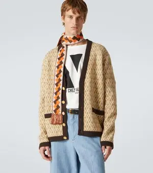 Valentino Garavani Fringed Jacquard Scarf - Multicoloured