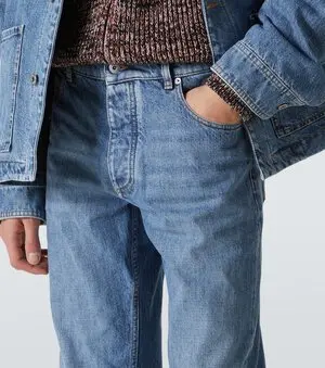 Bottega Veneta Mid-rise Straight Leg Jeans