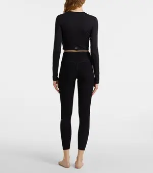 Alo Yoga Alosoft Cropped Technical Top