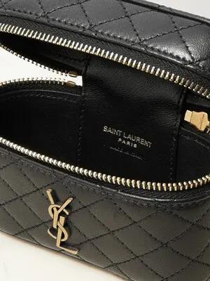 Saint Laurent Gaby Micro Quilted Leather Shoulder Bag