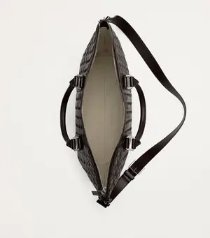 Bottega Veneta Intrecciato Leather Briefcase