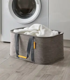 JOSEPH JOSEPH Holdall Collapsible Laundry Basket - Grey