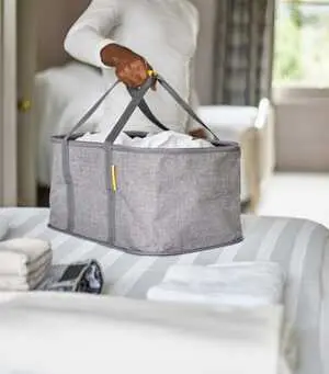 JOSEPH JOSEPH Holdall Collapsible Laundry Basket - Grey