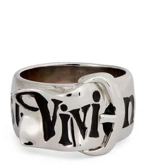 VIVIENNE WESTWOOD Belt Ring - Silver