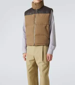 Bottega Veneta Cotton Poplin Down Vest