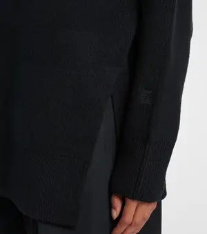 TOTEME Wool And Cashmere-blend Crew Neck Sweater