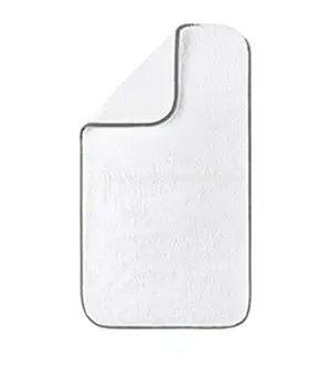 GRACCIOZA Egyptian Cotton Portobello Bath Mat - Blue