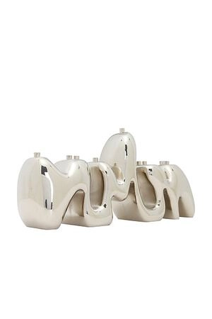 HANNAH POLSKIN Limited Edition Metallic Menorah
