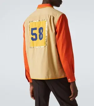 BODE Fifty-eight Printed Cotton Shirt