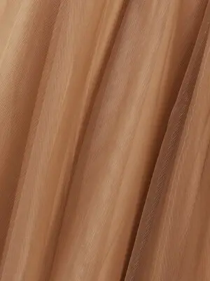 Staud Antonia Ruched Tulle Gown