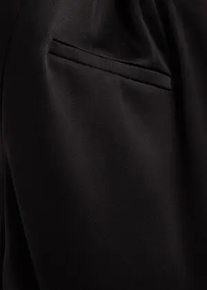 Alice + Olivia Eloise Wide-leg Satin Trousers