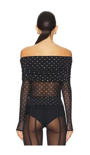 Retrofete Oriana Mesh Top