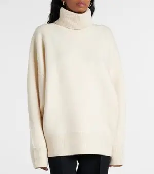 TOTEME Wool And Cashmere-blend Turtleneck Sweater