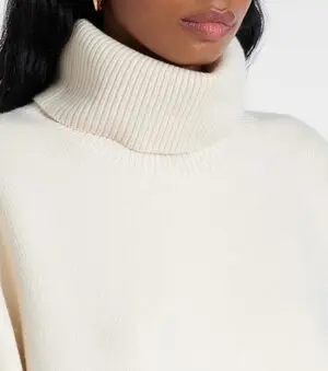 TOTEME Wool And Cashmere-blend Turtleneck Sweater