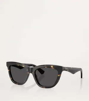 Burberry Acetate Wayfarer Sunglasses - Brown