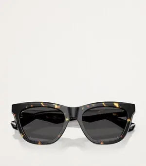 Burberry Acetate Wayfarer Sunglasses - Brown