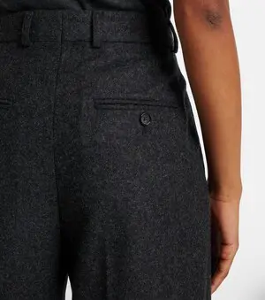 TOTEME Wool-blend Tapered Trousers