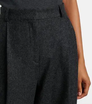 TOTEME Wool-blend Tapered Trousers
