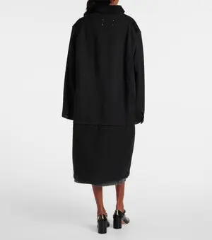 MAISON MARGIELA Cotton And Wool Coat