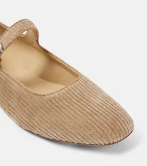 Le Monde Beryl Corduroy Mary Jane Flats
