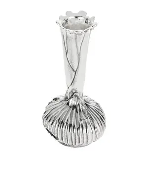 Christofle Plated Onion Vase