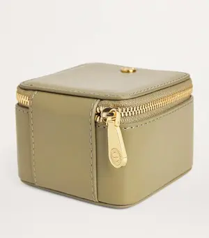 Harrods Small Smooth Leather Trinket Box