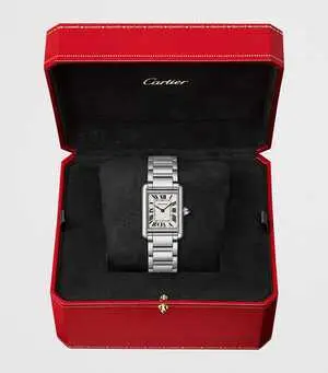 Cartier Stainless Steel Tank Must Watch