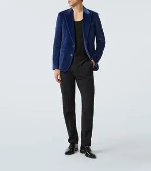 Dolce & Gabbana Cotton Velvet Blazer