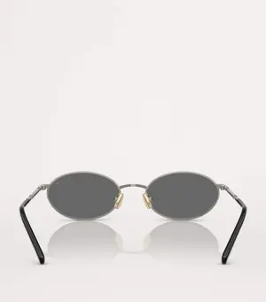 Brunello Cucinelli Oval Frame Sunglasses
