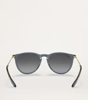 Ray-ban Erika Classic Round Frame Sunglasses - Blue