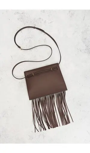 FWRD RENEW Hermes Swift Danse Fringe Kelly Shoulder Bag