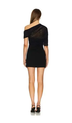 SEROYA Selma Mini Dress - Black