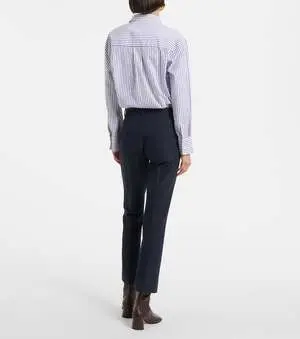 Max Mara Fatina Cropped Straight Pants