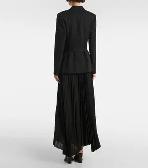 Simkhai Ambretta Plissé Maxi Dress
