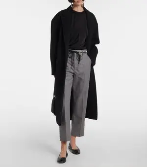 Isabel Marant Étoile Belna Embellished Leather Ballet Flats