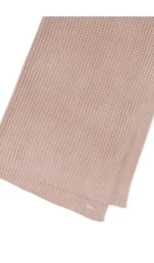 Barefoot Dreams Cozychic Waffle Throw - Rose