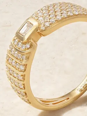 ALMASIKA Adiré 18 Karat Yellow Diamond Ring