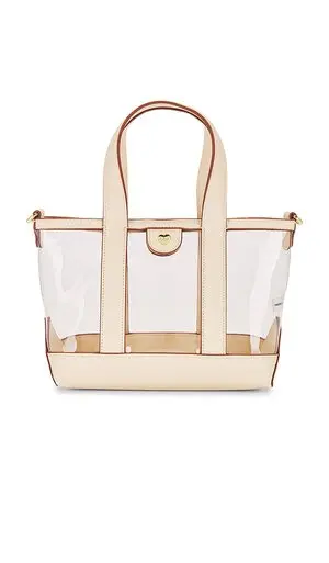 Stoney Clover Lane Clear Mini Tote Crossbody Bag - Neutral