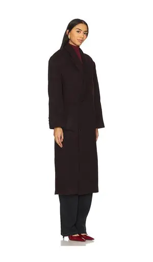 Bardot Classic Oversized Wool Blend Coat