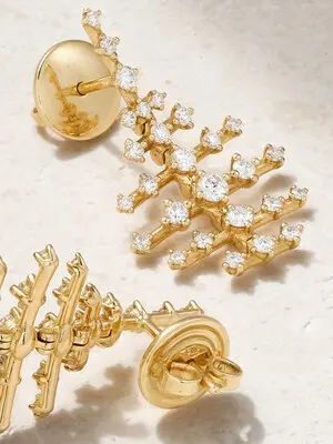 Fernando Jorge Disco Mini 18-karat Diamond Earrings