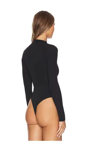 CAMILA COELHO Nia Bodysuit - Black
