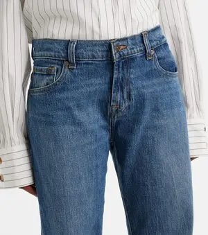 7 For All Mankind High-rise Flared Jeans