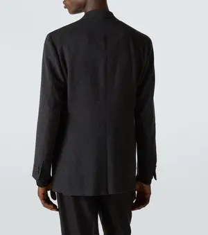 SAMAN AMEL Camel Hair Blazer