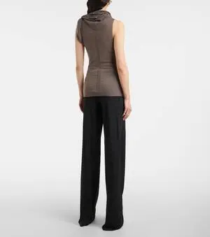 Rick Owens Sleeveless Wool Top